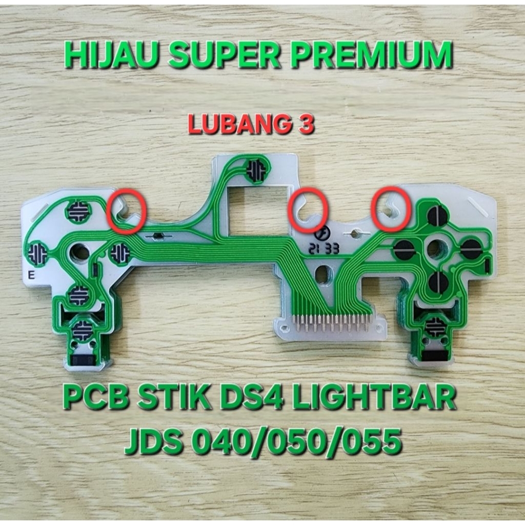 Jual PCB STIK PS4 STIK DS4 OP dan OM Lightbar/led bar Super premium 1& 3 lubang 100% ORIGINAL ...