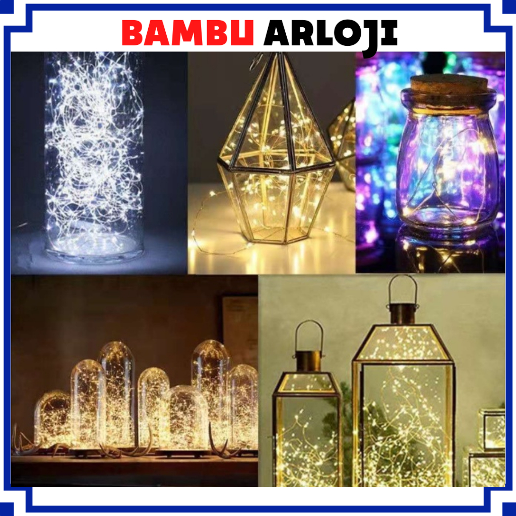 Jual BAJ LED LAMPU KAWAT BOBO BALON LAMPU LED 1 METER LAMPU TUMBLR ...