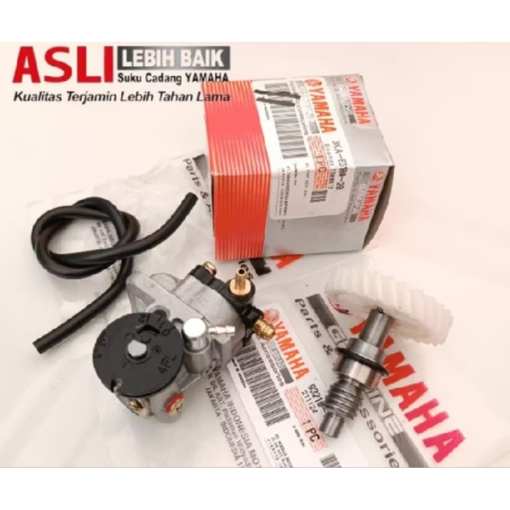 Jual Pompa oli samping oil Pump Assy + gear oil Pump 3KA Yamaha RX king ...
