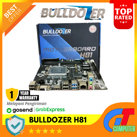 Jual MOTHERBOARD H81 BULLDOZER LGA 1150 | Shopee Indonesia