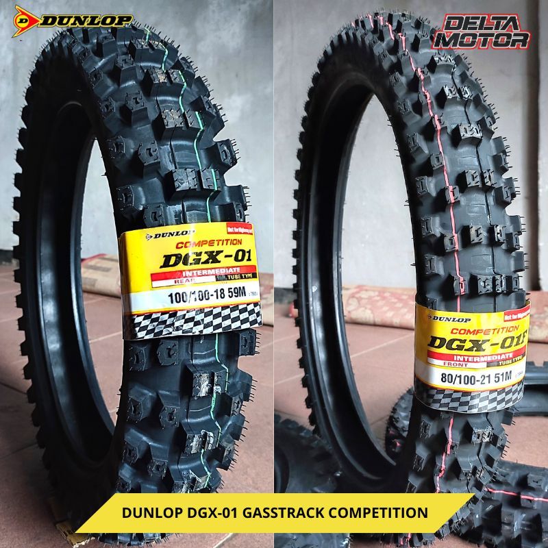Jual Ban Trail Ring 16 Ring 18 Ring 21 Dunlop DGX 01 Ukuran 90/100-6 ...