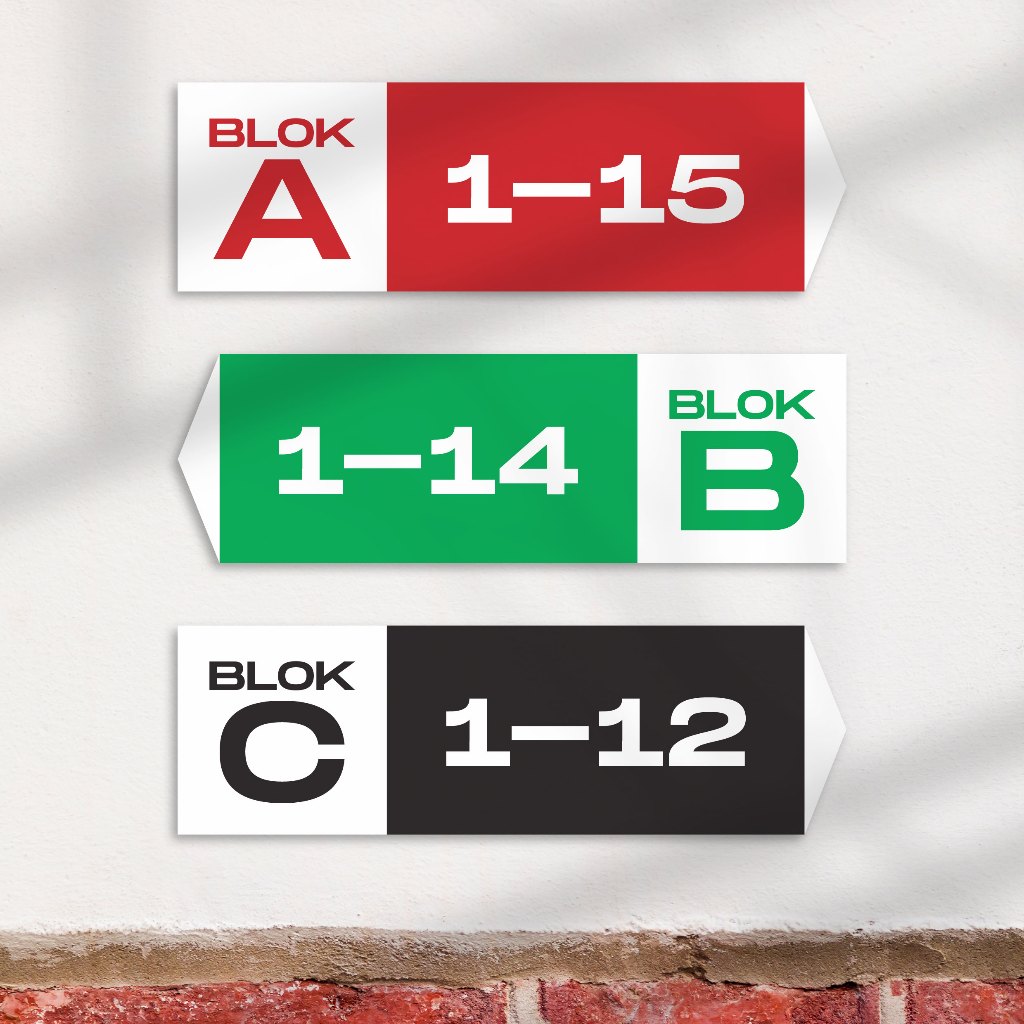 Jual Signage Arah Jalan & Lokasi – Papan Tanda Petunjuk untuk Area Umum ...