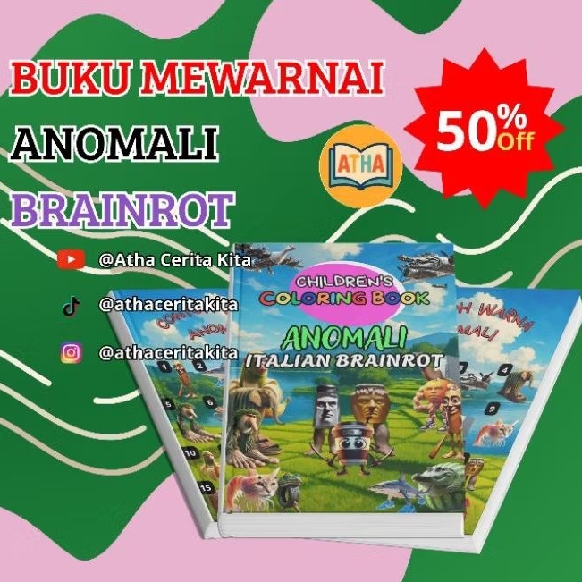 Jual Buku Mewarnai Anomali | Shopee Indonesia