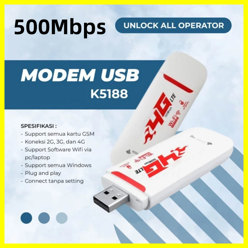 Jual 【Ready Stock】Modem WIFI USB 4g Semua Operator LTE Modem USB ...