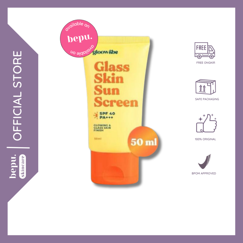 Jual Bepuskincare - Gloowbi Glass Skin Sunscreen SPF40 PA+++ with ...
