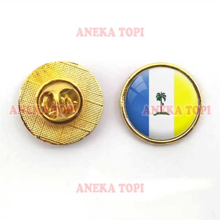 Jual Bros Pulau Pinang Badge Lapis Resin Collar Pin Pulau Pinang Flag ...