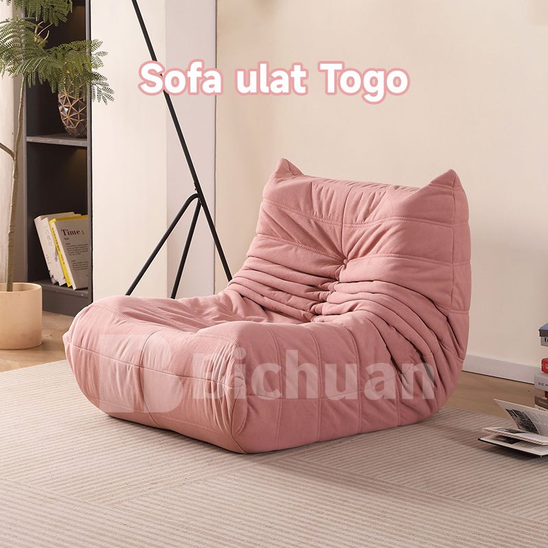 Jual Bichuan-Sofa Ulat Bulu INS Style Premium/Sofa Beludru Santai 1 ...