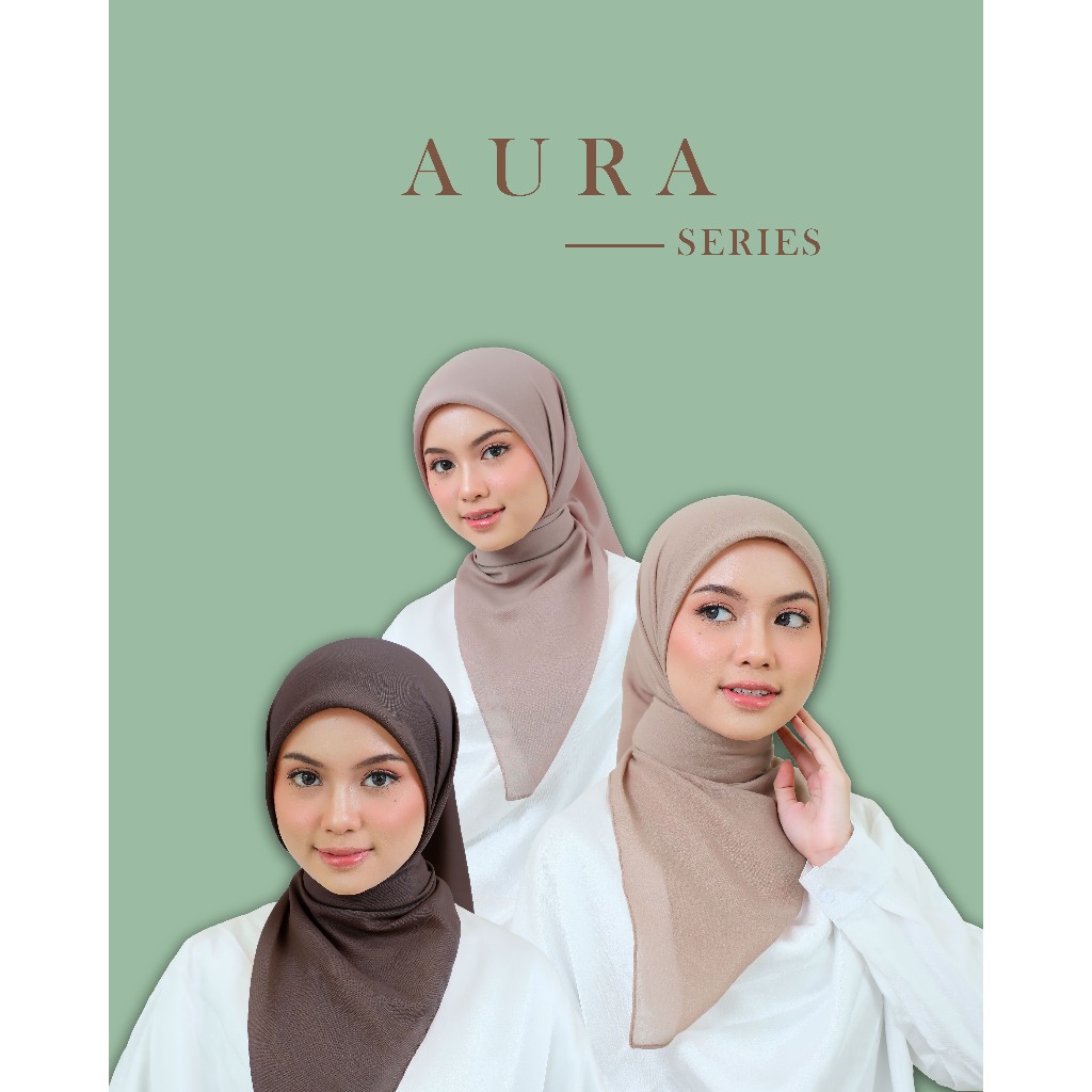 Jual Hannah Scarves - Aura Square Hijab (Hijab Segi Empat Bahan Voal ...