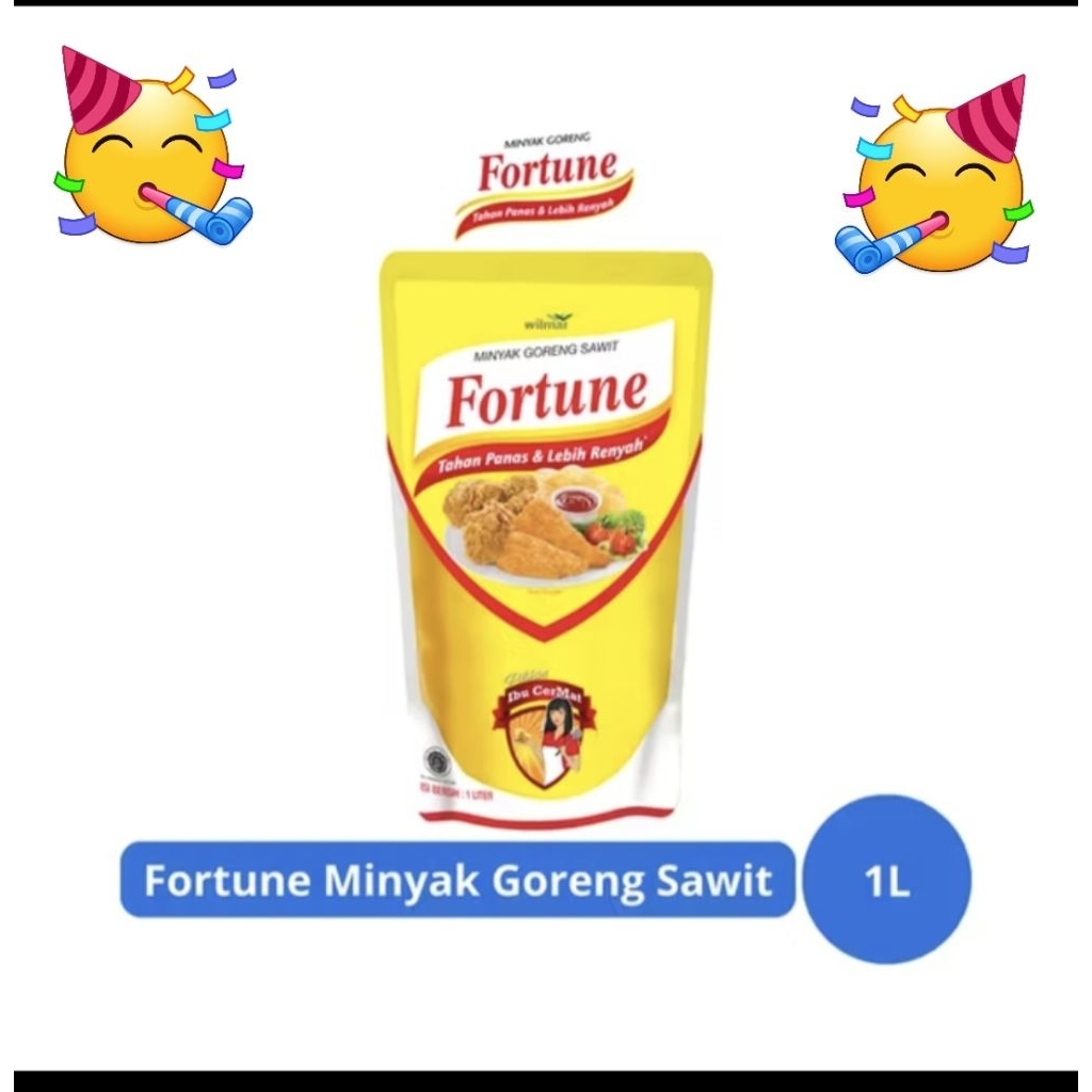Jual FORTUNE MINYAK GORENG SAWIT 1L | Shopee Indonesia