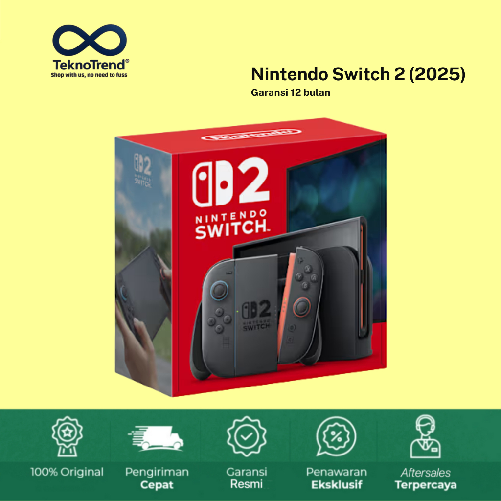 Jual Nintendo Switch 2 NS2 NS 2 Console Gaming New Original | Shopee Indonesia