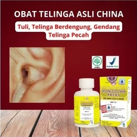 Jual Obat Telinga Asli Cina Tuli Telinga Berdenging Gendang Telinga Pecah Solusi Tinnitus Herbal ...