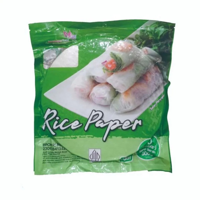 Jual Mau Kulit Lumpia Bulat Kotak Rice Paper Java Superfoood 1 2 3 4 5 ...
