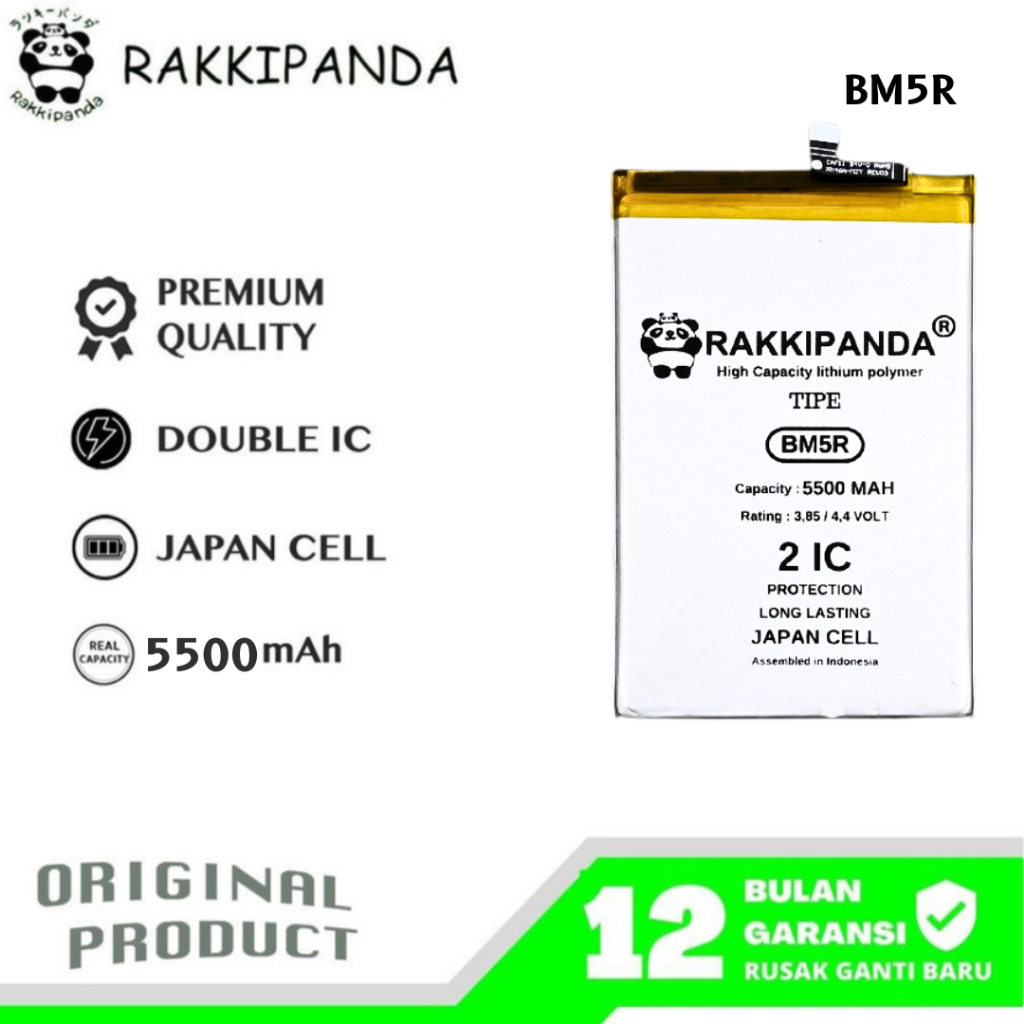 Jual RakkiPanda - BM5R Redmi 12 4G / Redmi 12 5G Batre Batrai Baterai ...