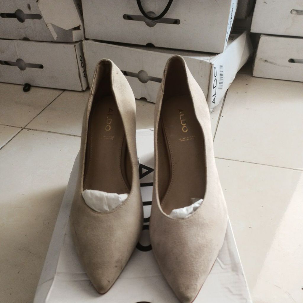Jual sepatu heels original Aldo size 37cm insole23cm hak6cm (produk ...