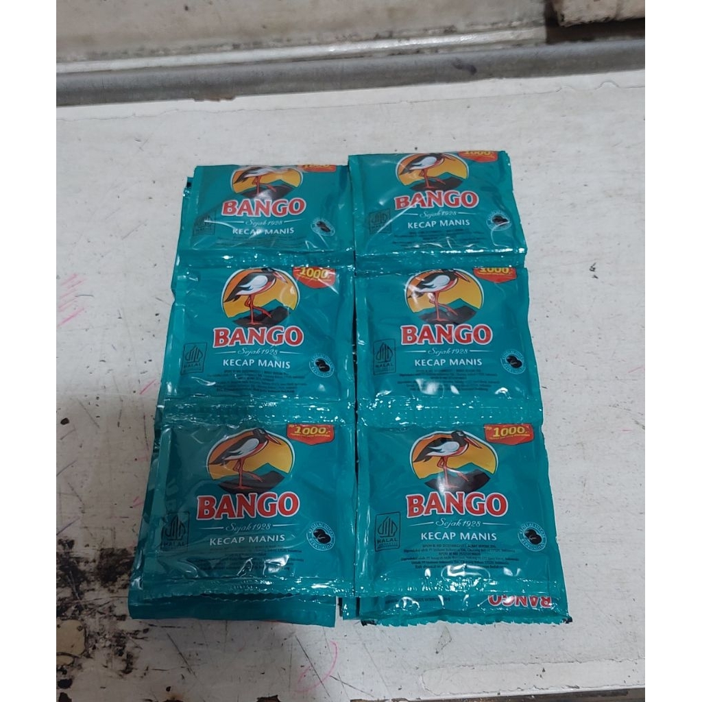 Jual Bango Kecap Rp.1000 Renceng 18ml isi 12 sachet | Shopee Indonesia