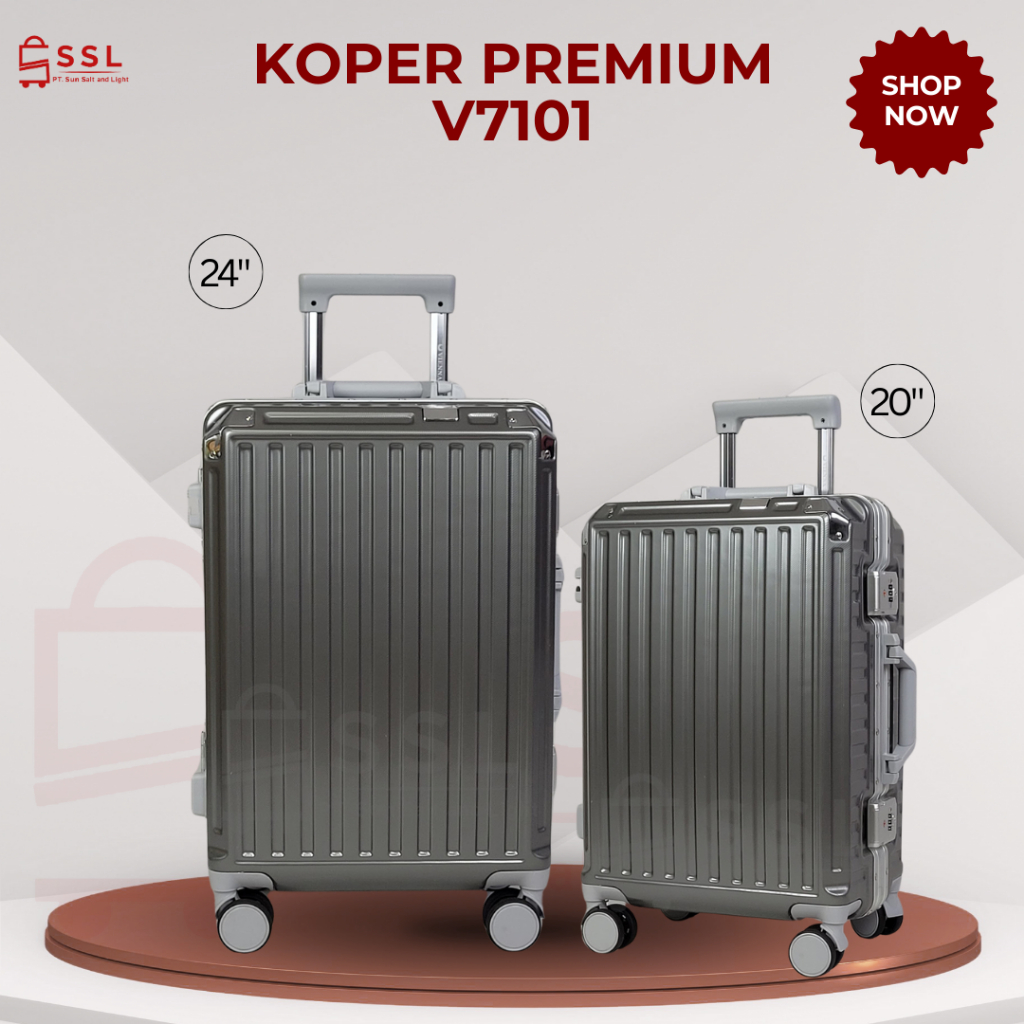 Jual Koper Premium 7101 20/24 inch Full Polycarbonate TSB Lock ...