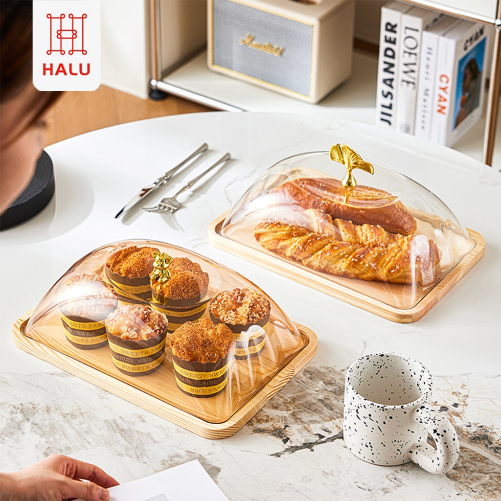 Jual Halu Tudung Saji Roti Penutup Makanan Wadah Roti Kue Buah Nampan ...