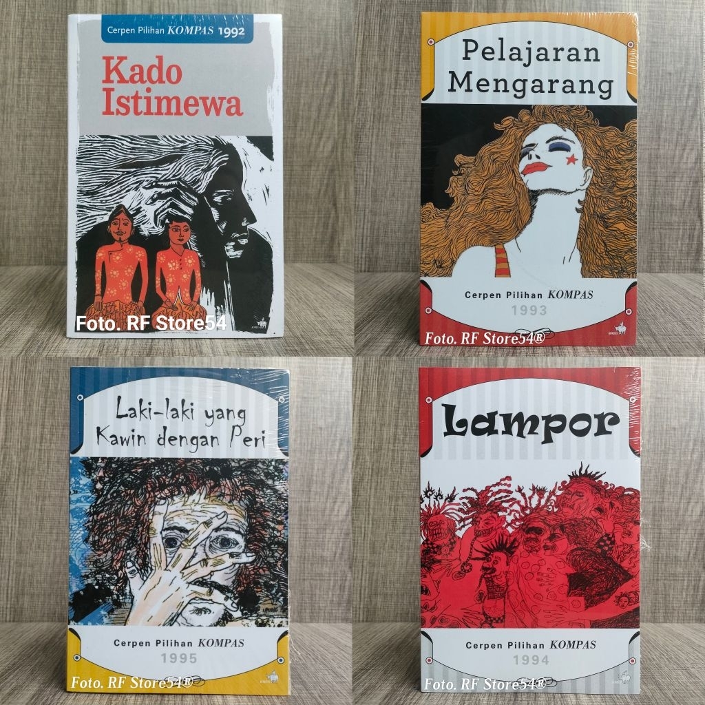 Jual Buku Cerpen Pilihan Kompas 1992, 1993, 1994, 1995, 1996, 1997 ...