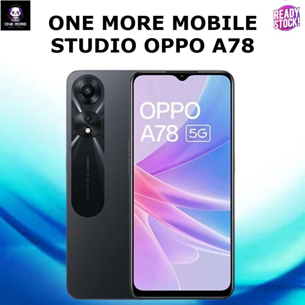 Jual Oppo A78 5G Smartphone 8GB RAM/256GB Storage/Smartphone Oppo A78 ...