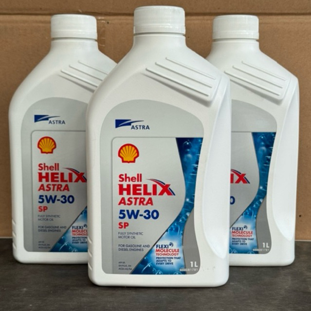 Jual Shell Helix Astra 5W-30 SP Fully Synthetic For Bensin&Diesel API ...