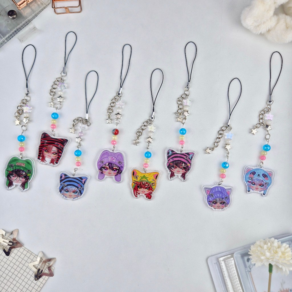 Jual Vtuber indonesia Sol4ce unofficial phonestrap by onintwin / AKA ...