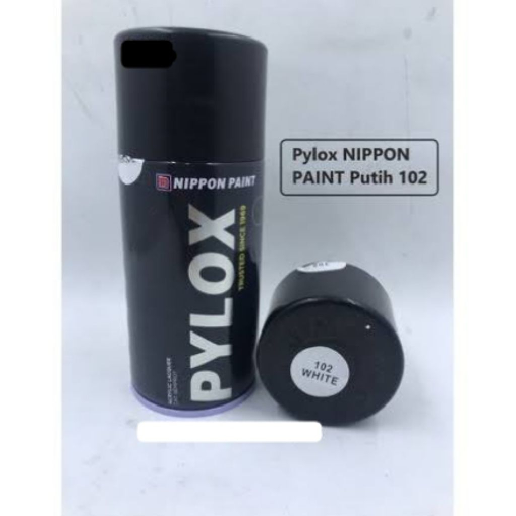 Jual Pilok Cat Putih White 102 Pylox Nippon Paint Cat Dinding Besi Kayu ...