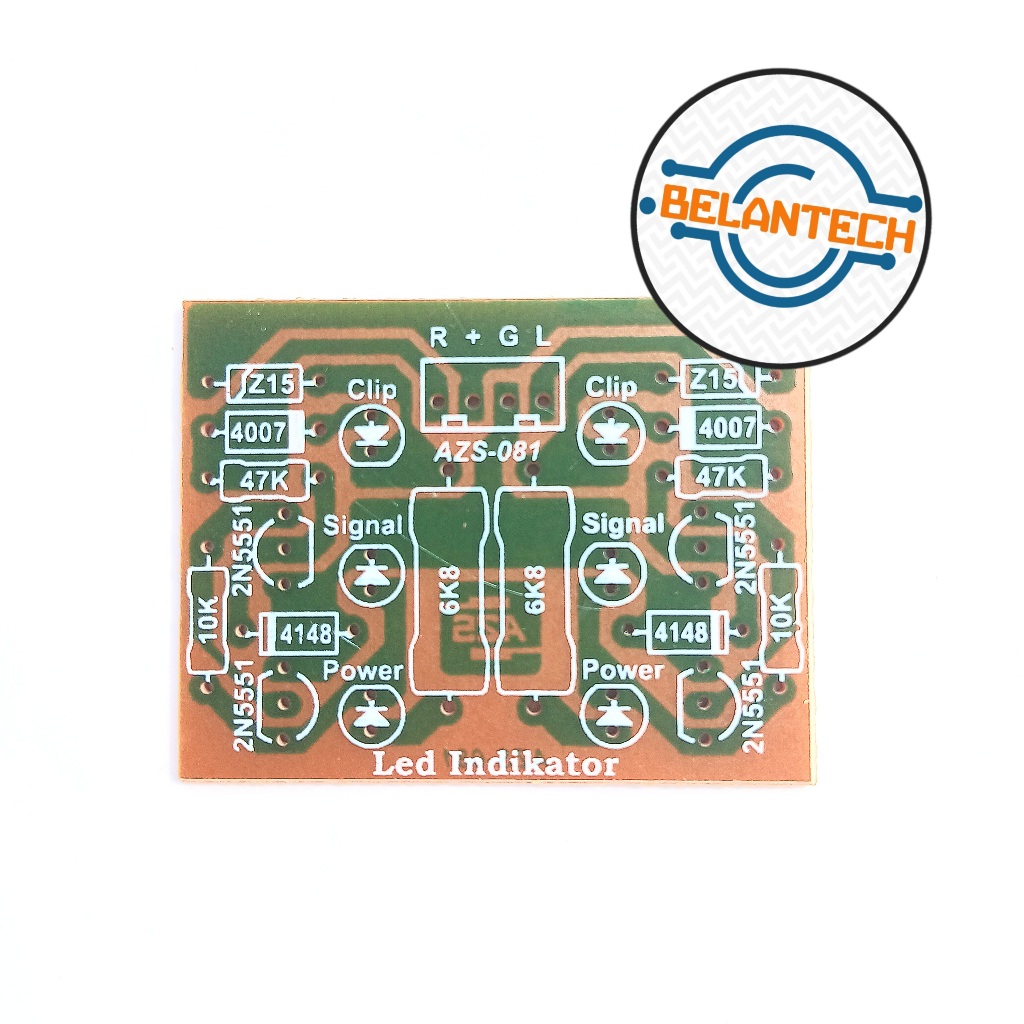 Jual PCB LED Indikator sinyal Power Amplifier LED Indicator Signal ...