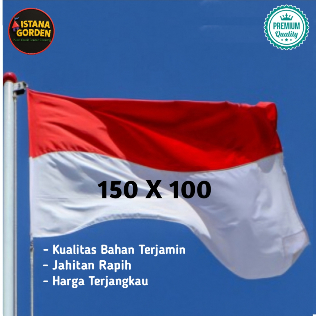 Jual BENDERA MERAH PUTIH Termurah Berbagai Ukuran Bendera Kain RI ...