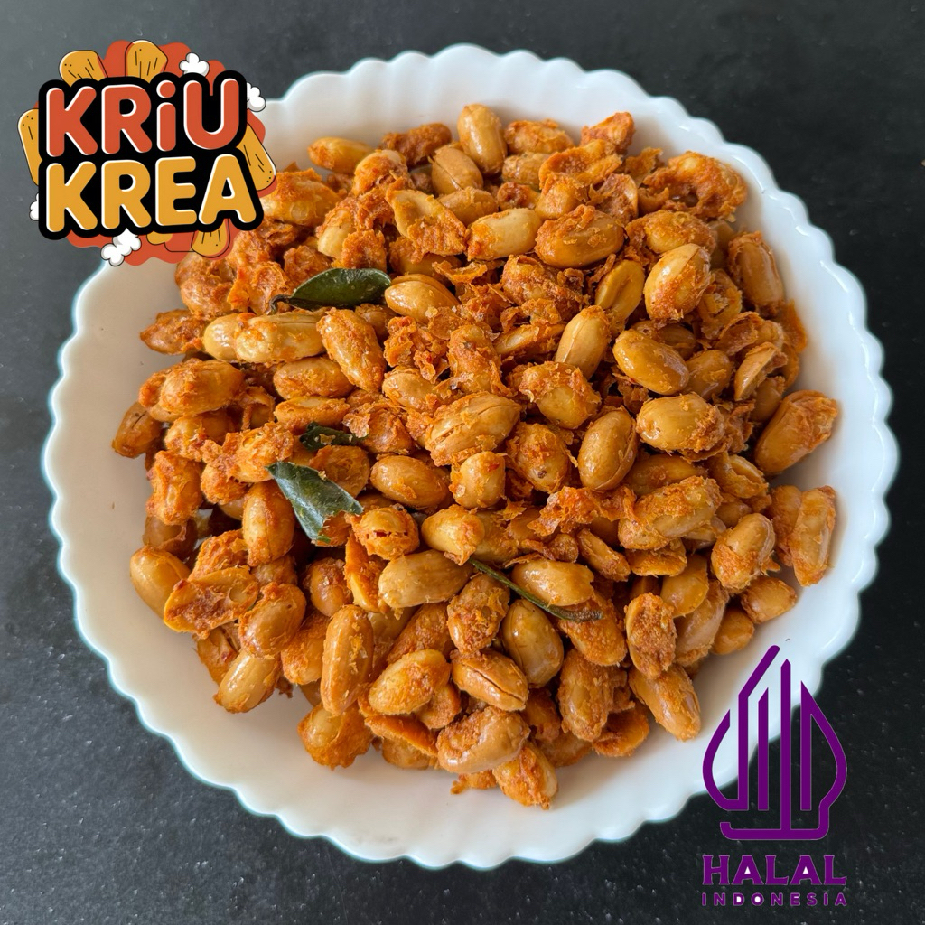 Jual Kacang bali / kacang thailand goreng Daun Jeruk 500 gram | Shopee ...