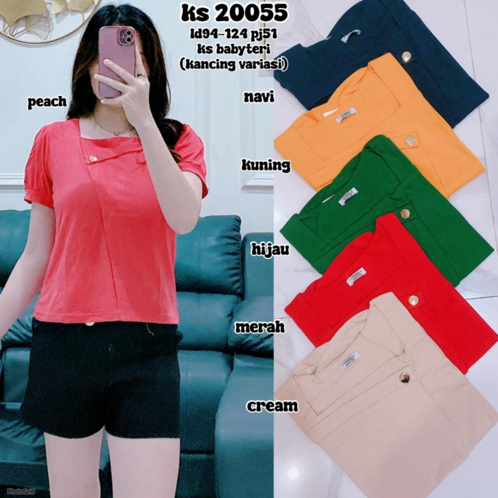 Jual Ks 20055 85.000 Ks babyteri (kancing variasi) | Shopee Indonesia