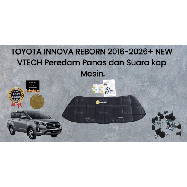 Jual TOYOTA INNOVA REBORN 2016-2028+ ALL NEW VTECH Peredam Panas dan ...