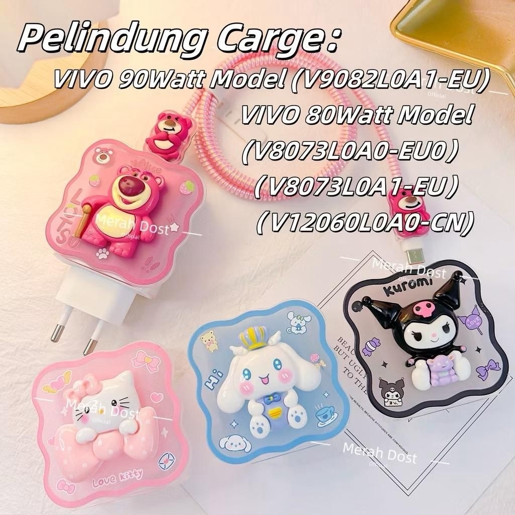 Jual Pelindung Kabel Carger Vivo 80watt 90watt Adaptor Pelindung Kepala ...