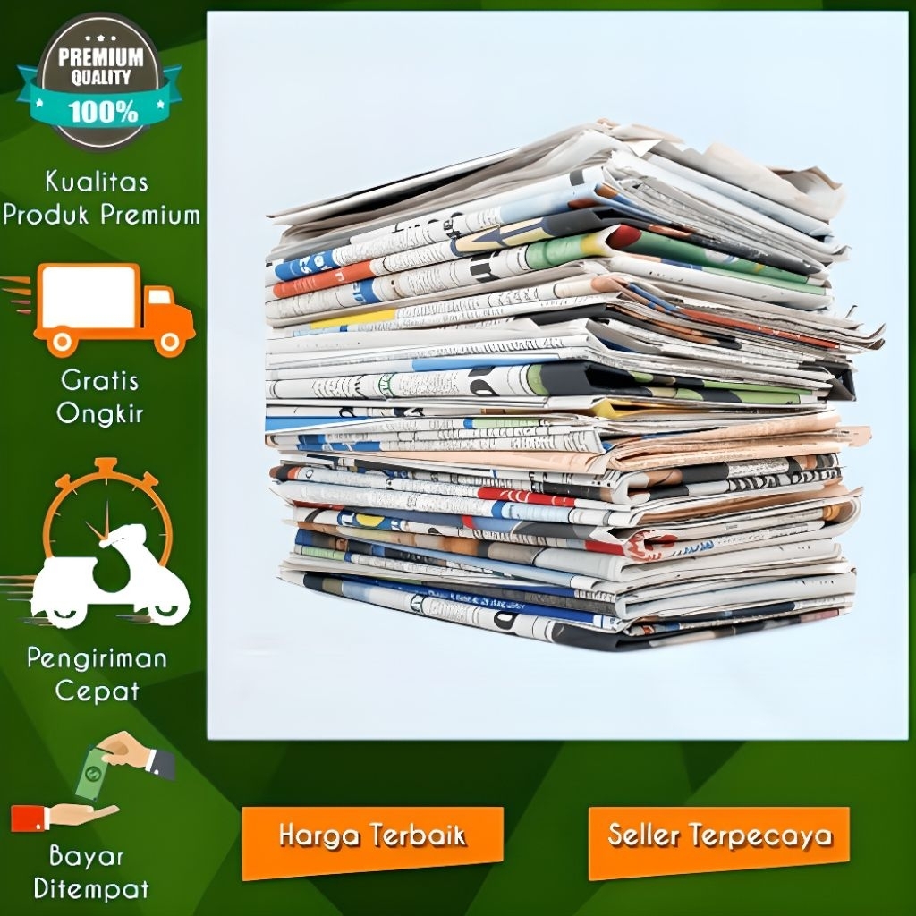 Jual Koran Lama Lokal/China/Korea Kondisi Baru Kiloan (500 gram ...