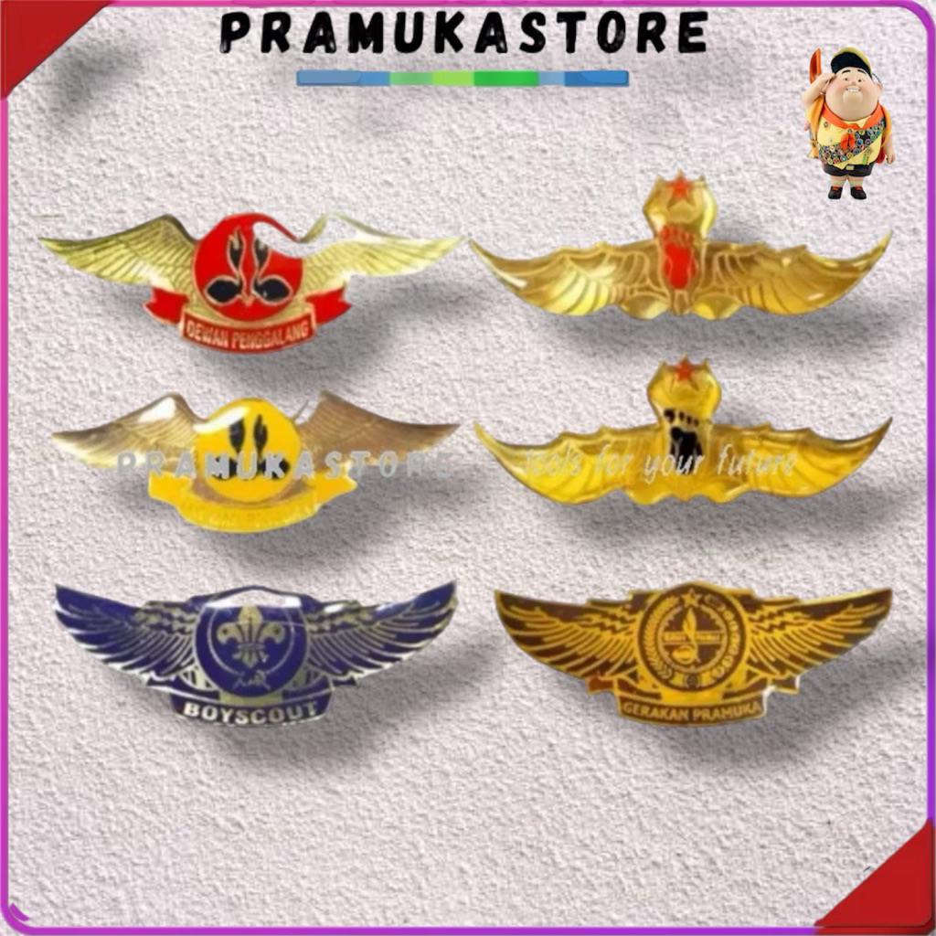 Jual Pin tapak hitam | pin tapak merah | wing tapak merah | wing tapak ...