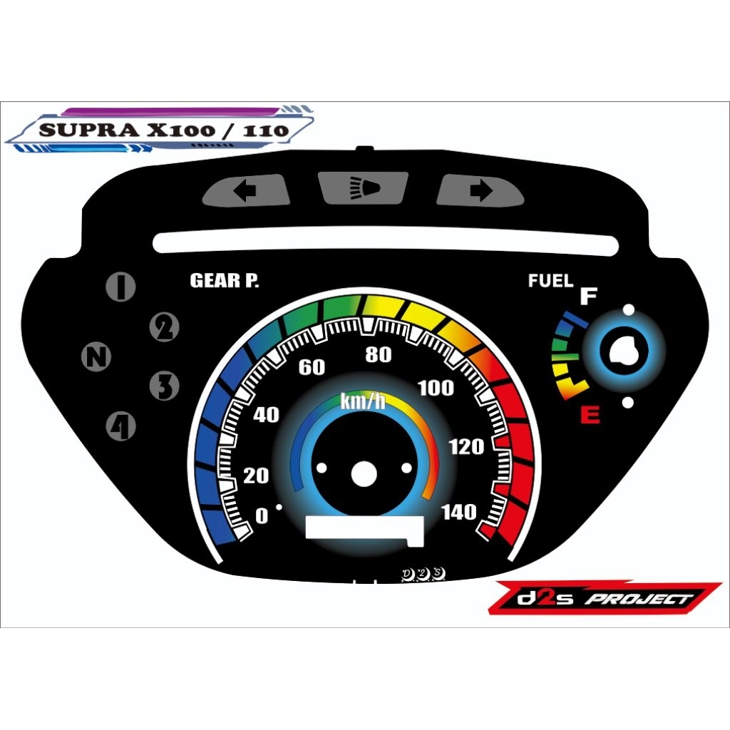 Jual Panel Speedometer HONDA SUPRA X100/110 OLD LAMA/WAVE 100. | Shopee ...