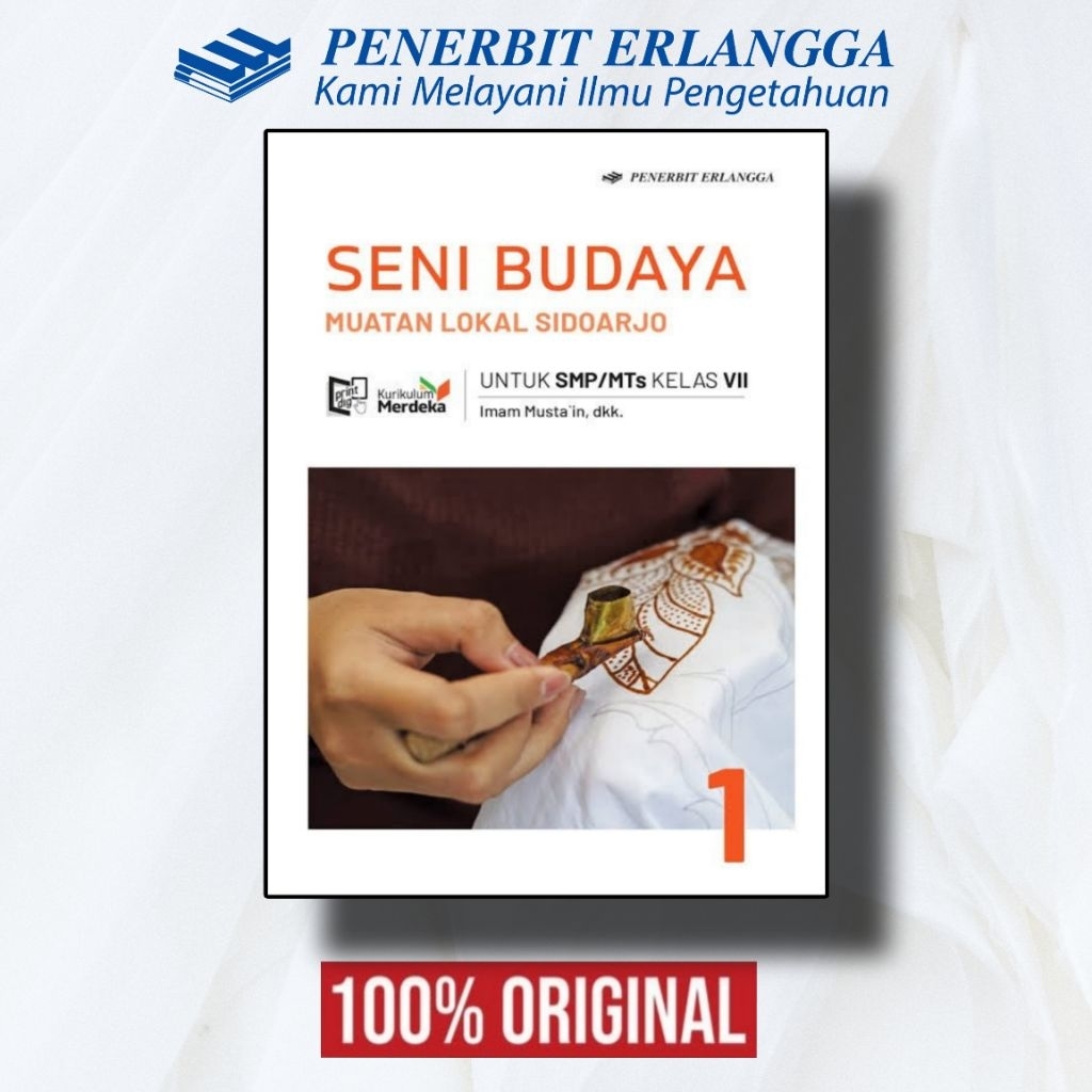 Jual Erlangga : Seni Budaya Muatan Lokal Sidoarjo untuk SMP / MTs Kelas ...