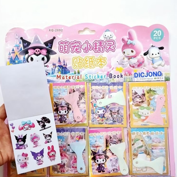 Jual Stiker Memo Sanrio & Baby Three + Singkup | Shopee Indonesia