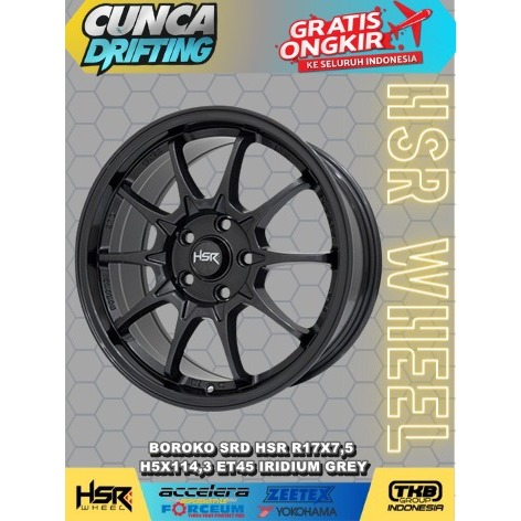 Jual Velg CE28 R17 Velg HSR ring 17 baut 5 pnp xpander hrv innova civic rush luxio | Shopee ...