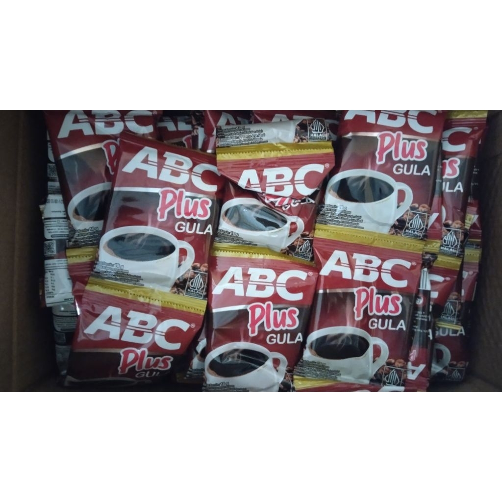 Jual kopi abc plus 5rt isi 50 sachet exp bulan 5 2026 | Shopee Indonesia
