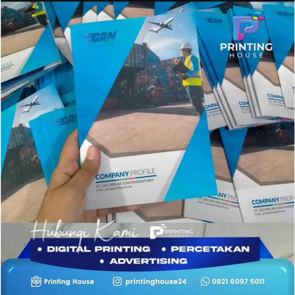 Jual CETAK BUKU COMPRO | COMPANY PROFILE PERUSAHAAN A4 | Shopee Indonesia