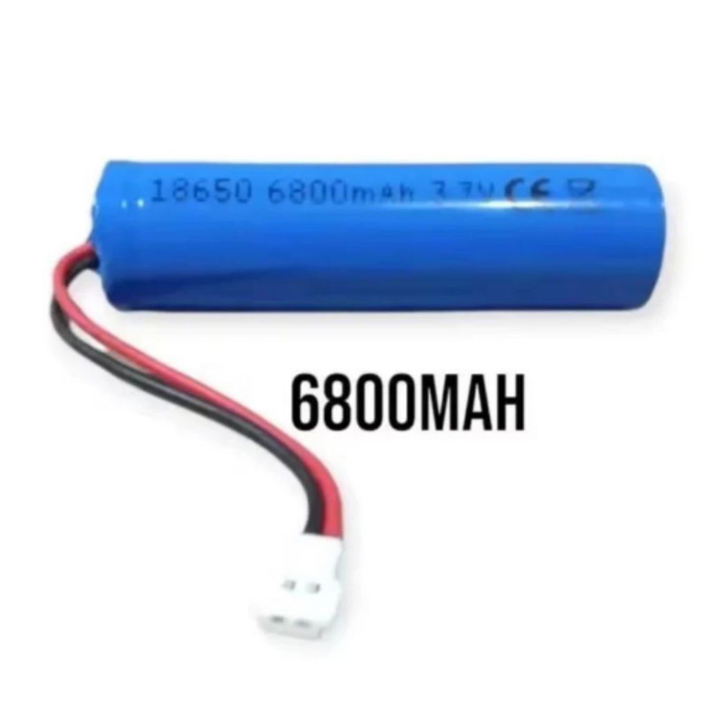 Jual Lithium Battery 18650 Baterai Charger type 18650 3.7Volt 6800mAh ...