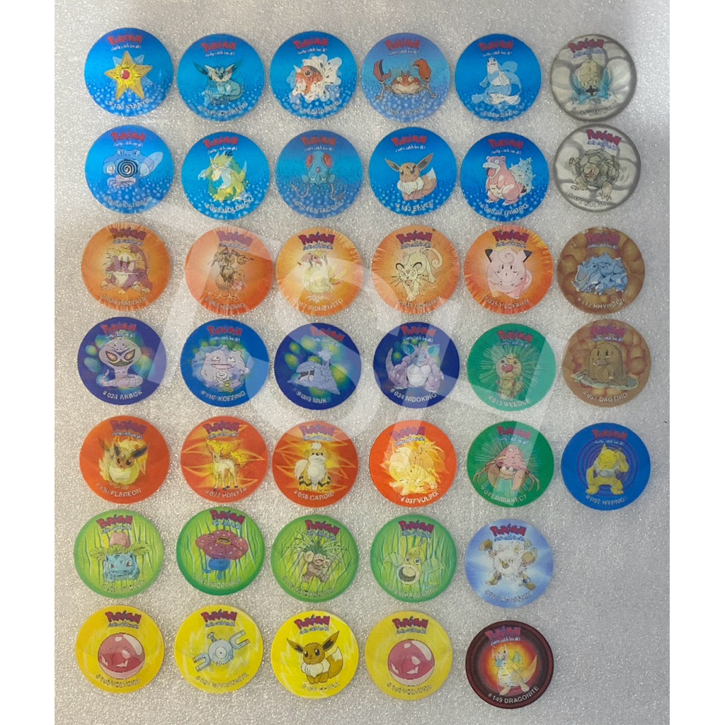 Jual TAZOS POKEMON 3D set jadul hadiah Chiki | Shopee Indonesia