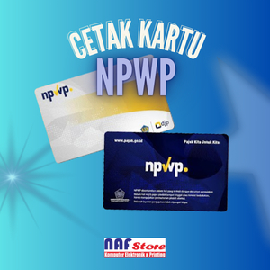 Jual CETAK KARTU NPWP / KARTU NPWP (Hanya Cetak/Tanpa Edit) | Shopee ...