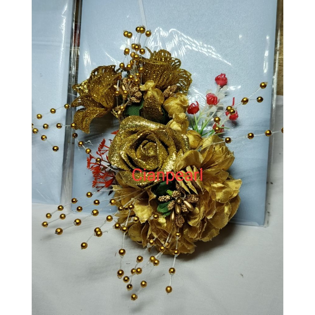 Jual bunga niowalu adat nias bunga samping bunga sanggul hairdo flower ...
