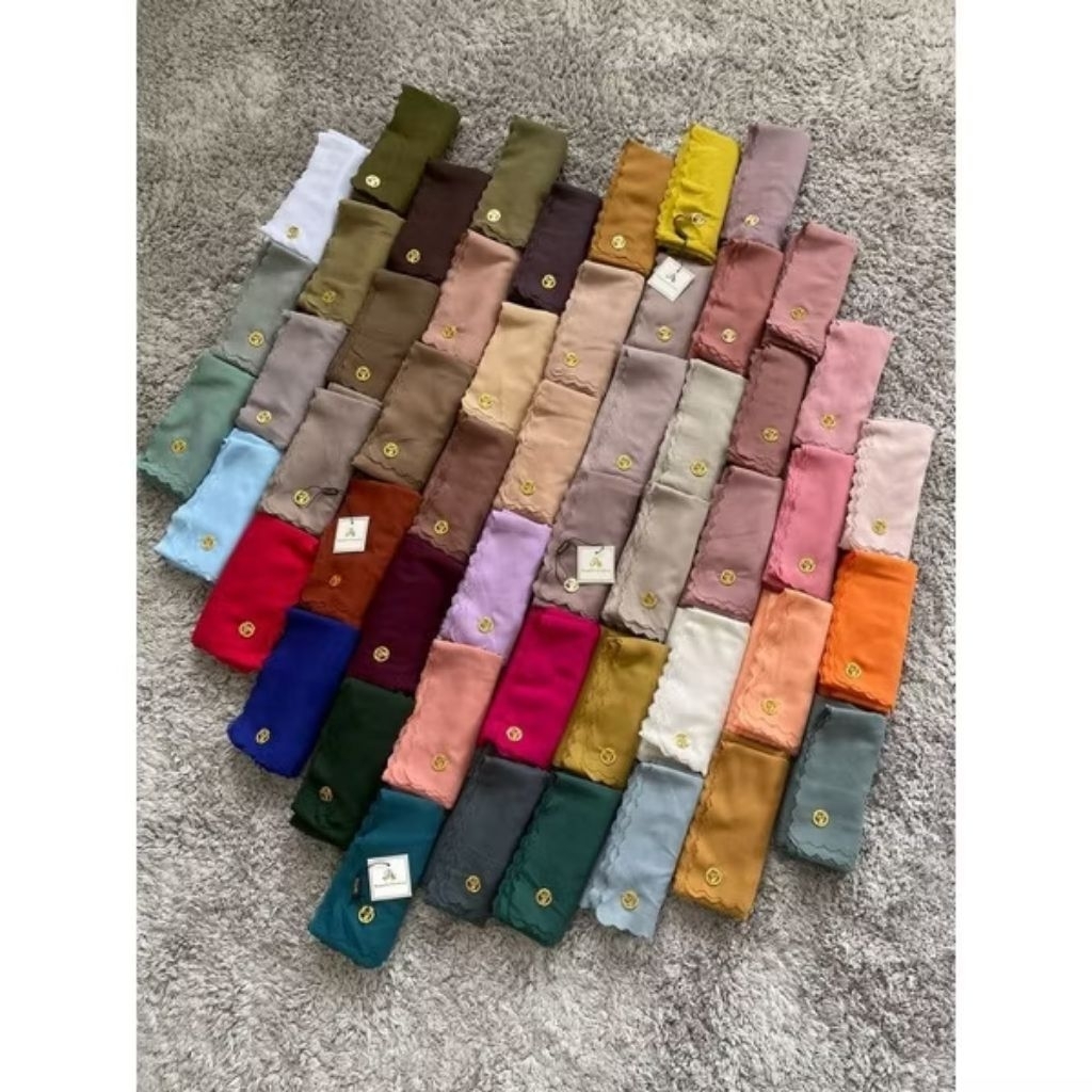 Jual voal polos ultrafine BY bungngatta kerudung ORI/ voal polos ...