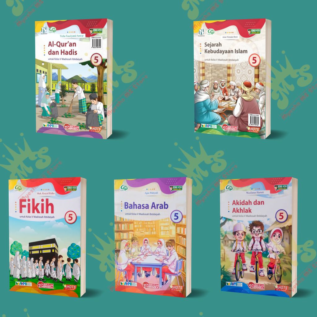 Jual Paket Buku Aqila Penerbit Tiga Serangkai kelas 5 Mi Kurikulum Merdeka KMA 450 | Shopee ...