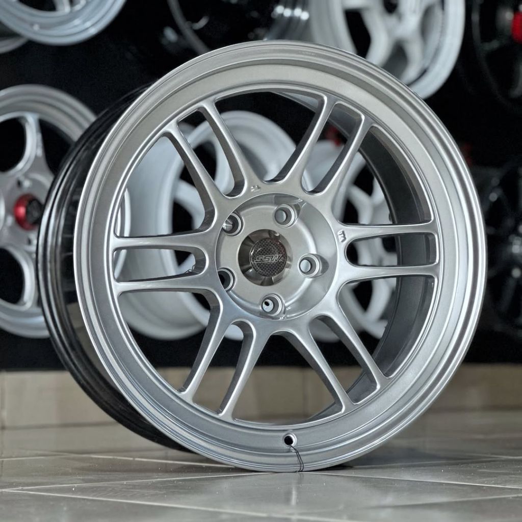 Jual velg racing r18 RPF1 SSW ORIGINAL THAILAND LEBAR 9,5 ET 15 PCD 5X114,3 velg racing mobil ...