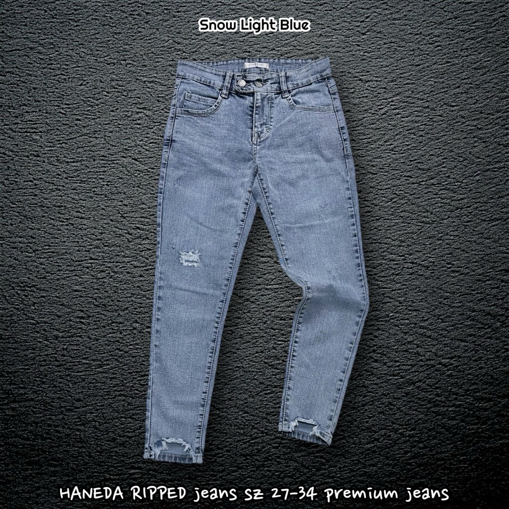 Jual JEANSCO - MACCHIATO JEANSLINE RIPPED SERIES SZ 27 - 34 ( BRAND JL ) | Shopee Indonesia