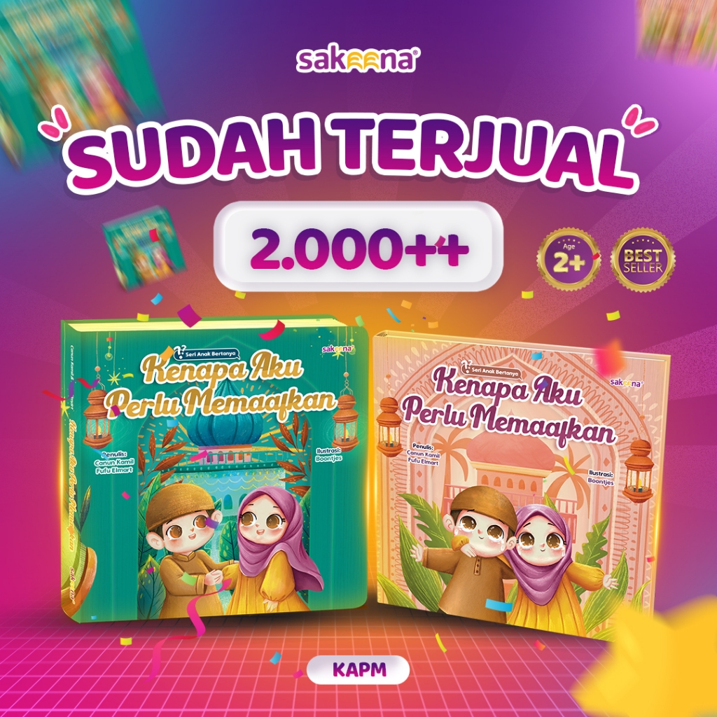 Jual Sakeena - Buku Anak Islami | Buku Kenapa Aku Perlu Memaafkan (KAPM) | Shopee Indonesia
