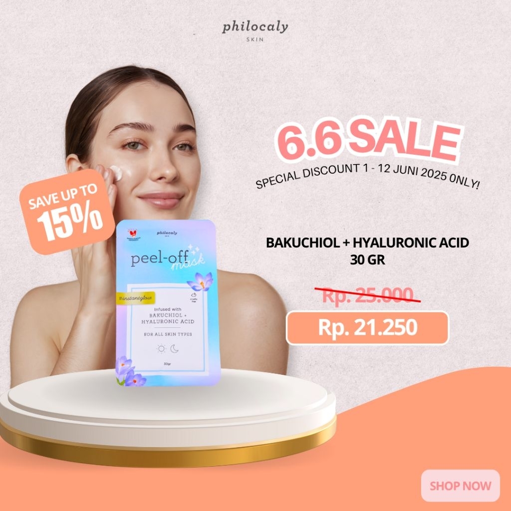 Jual Philocaly Skin Masker Peel Off / Rubber Mask Bakuchiol ...